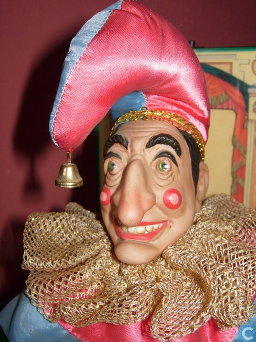 Punchinello musical jack-in-the-box (muziekdoos) - Enesco - Catawiki